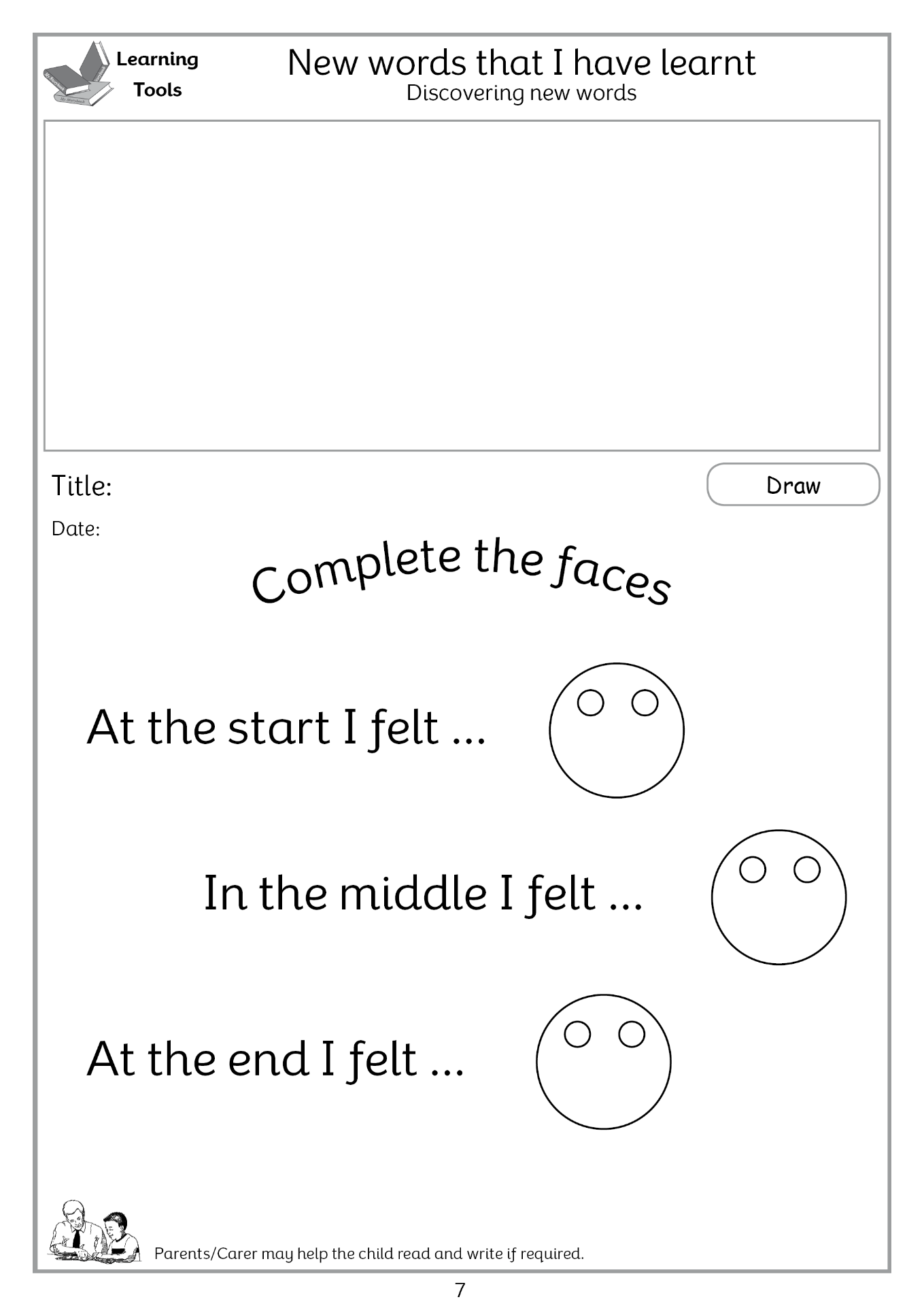 Reading Record - BE102 Year 1 Reading Record and Learning Tools (Red ...