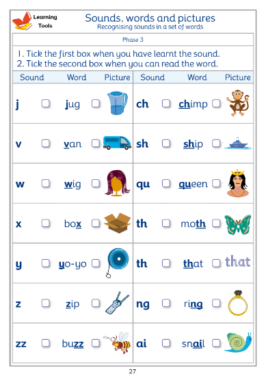 Reading Record - BE301 EYFS Reading Record and Learning Tools (Green ...
