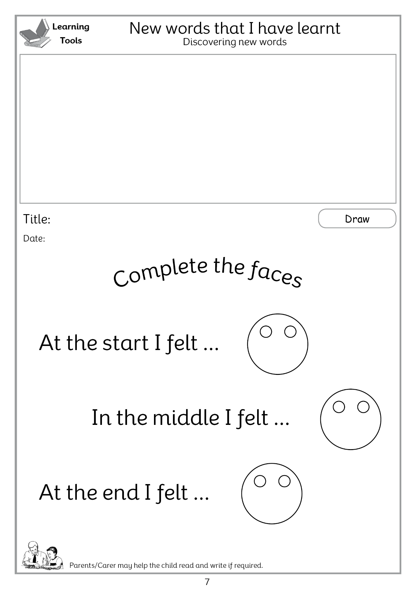 Reading Record - BE302 Year 1 Reading Record and Learning Tools (Red ...