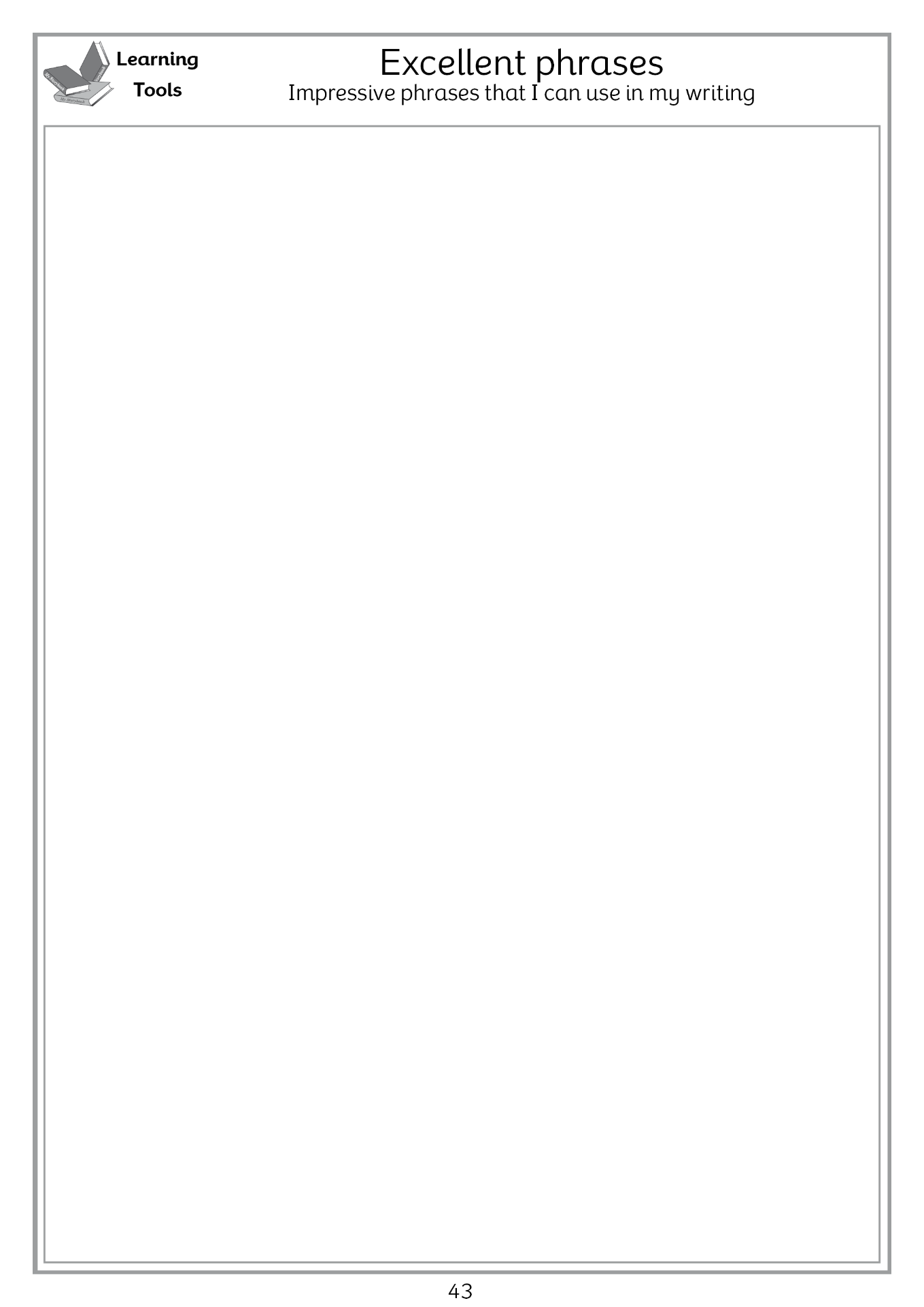 Reading Record - BE305 Year 4 Reading Record and Learning Tools (Yellow ...