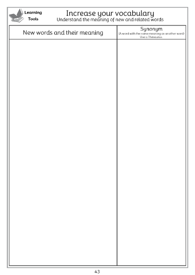 Reading Record - BE306 Year 5 Reading Record and Learning Tools (Grey ...