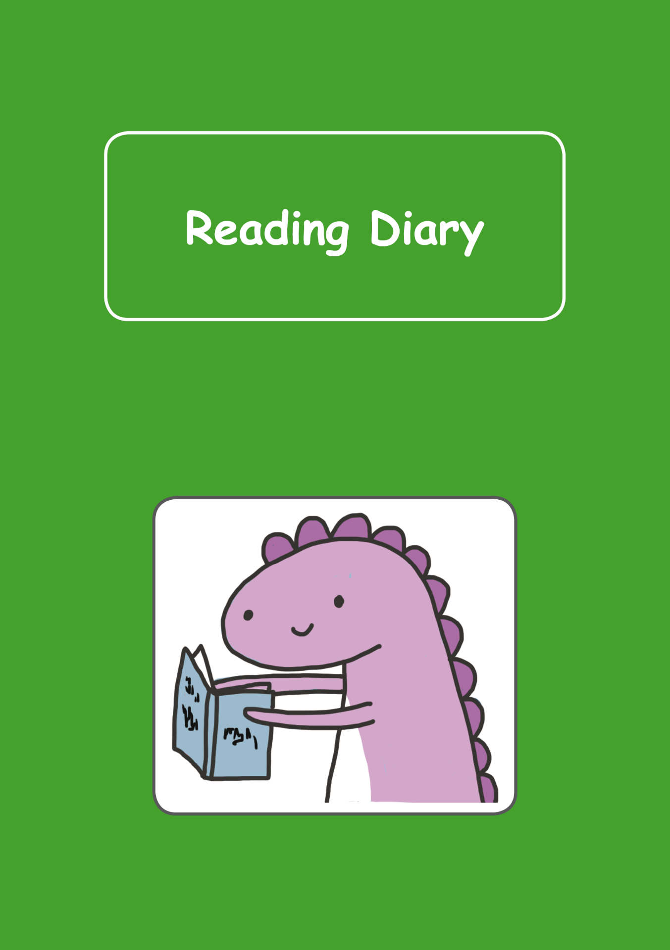 Reading Record - BDA5-RD2 Reading Diary (Green)