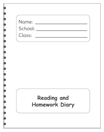 Reading Record - BD304 Reading and Homework Diary (Red)