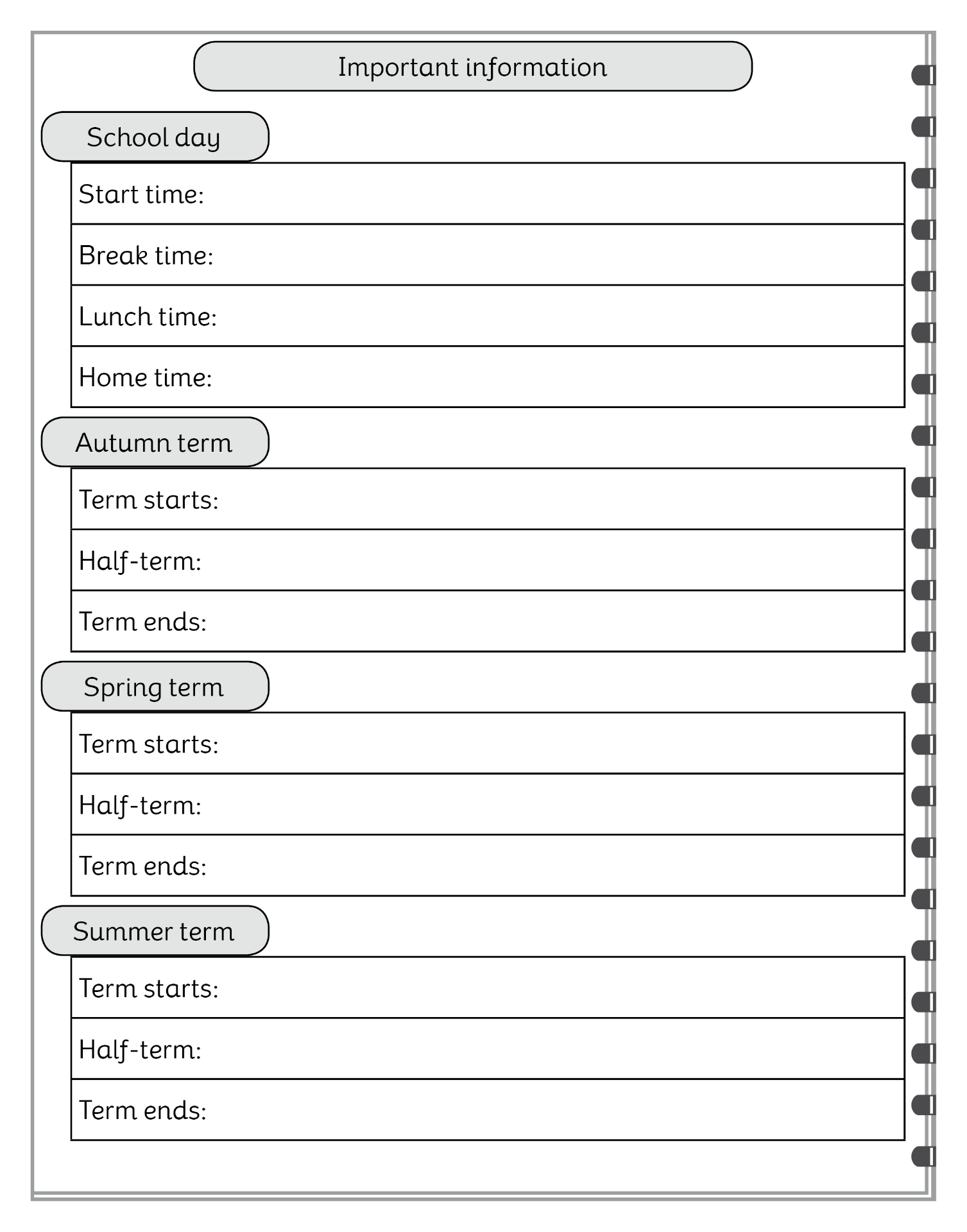 Reading Record - BD304 Reading and Homework Diary (Red)